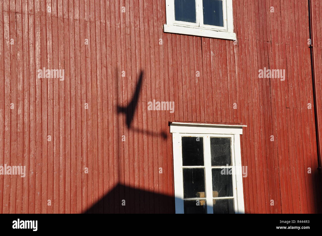 shadow of a satellite antenna Stock Photo - Alamy