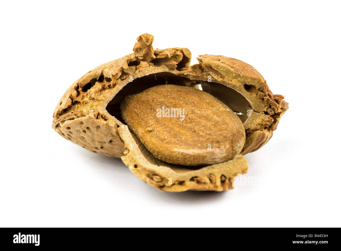almond with broken shell Stock Photo - Alamy