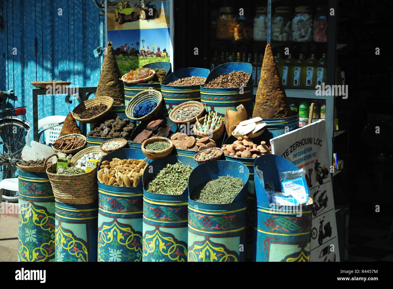 Food Market, Marrakesh, Morocco Stock Photo - Alamy