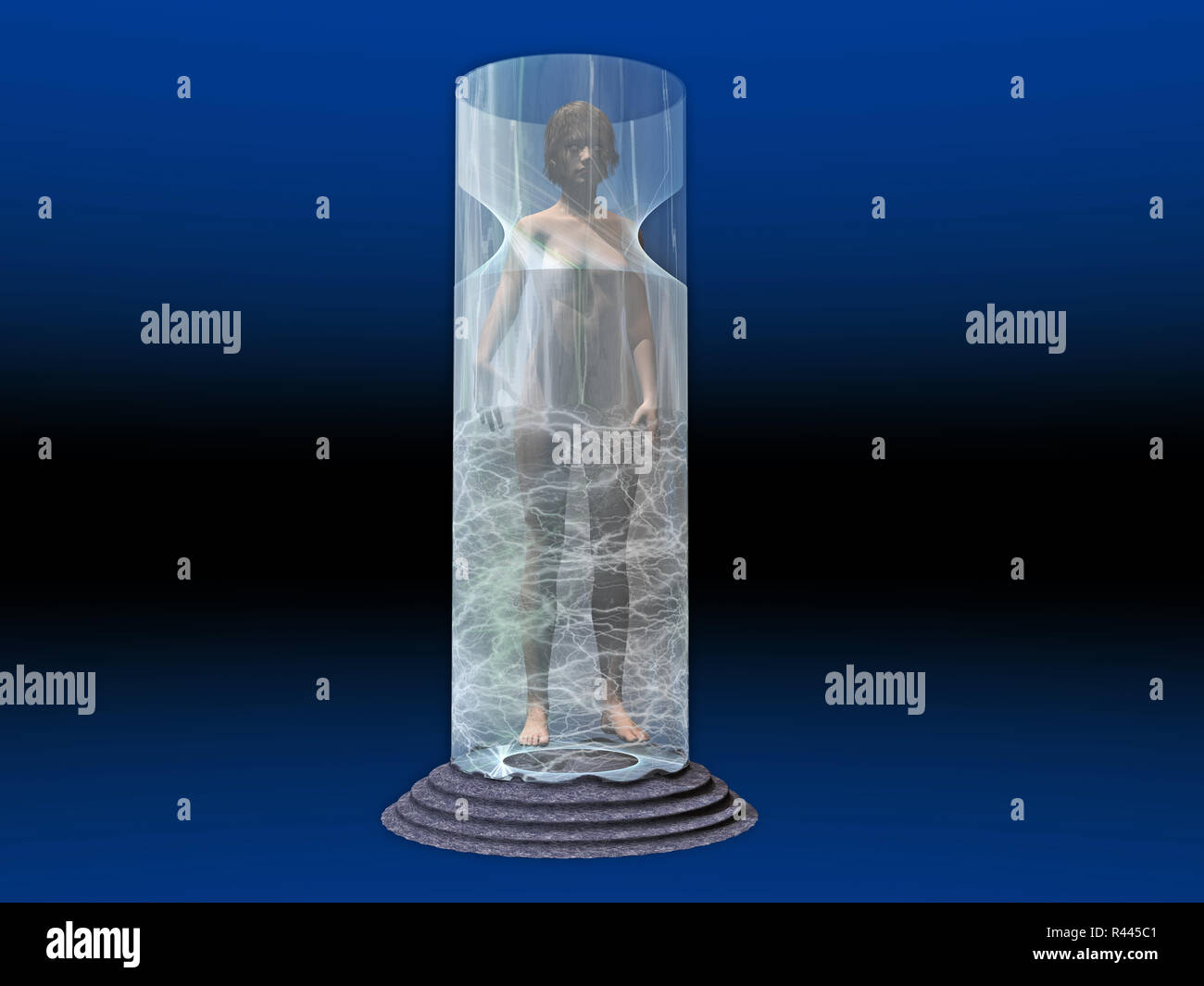 stasi tank with woman Stock Photo - Alamy