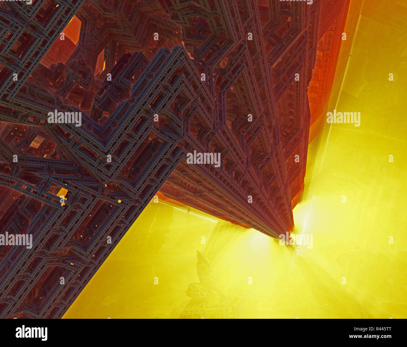 fractals computer graphics Stock Photo - Alamy