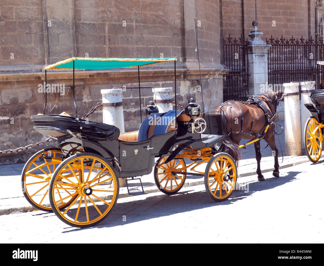 Caleche horse cart hi-res stock photography and images - Alamy