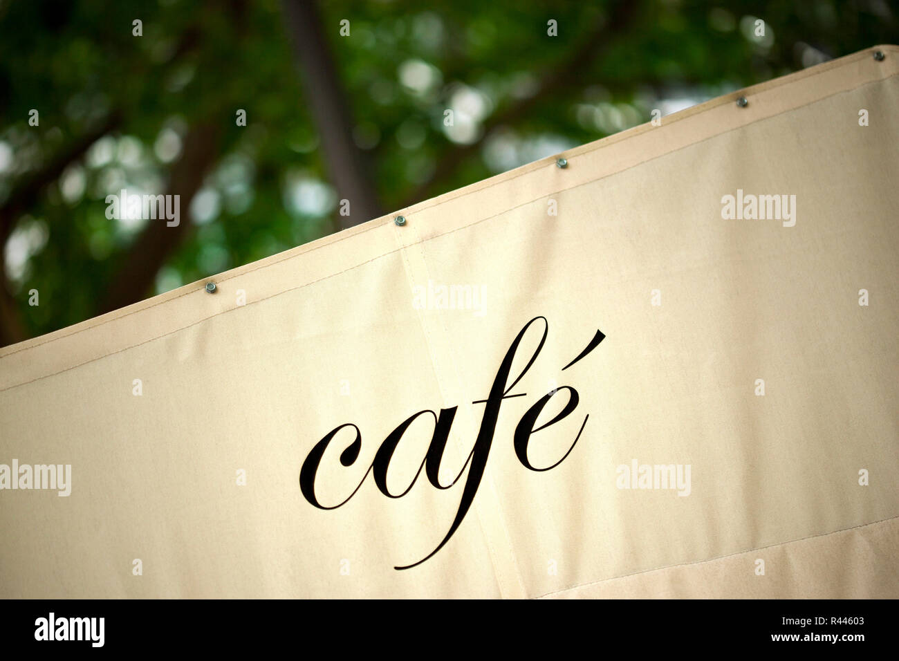 Vintage french cafe sign hi-res stock photography and images - Alamy