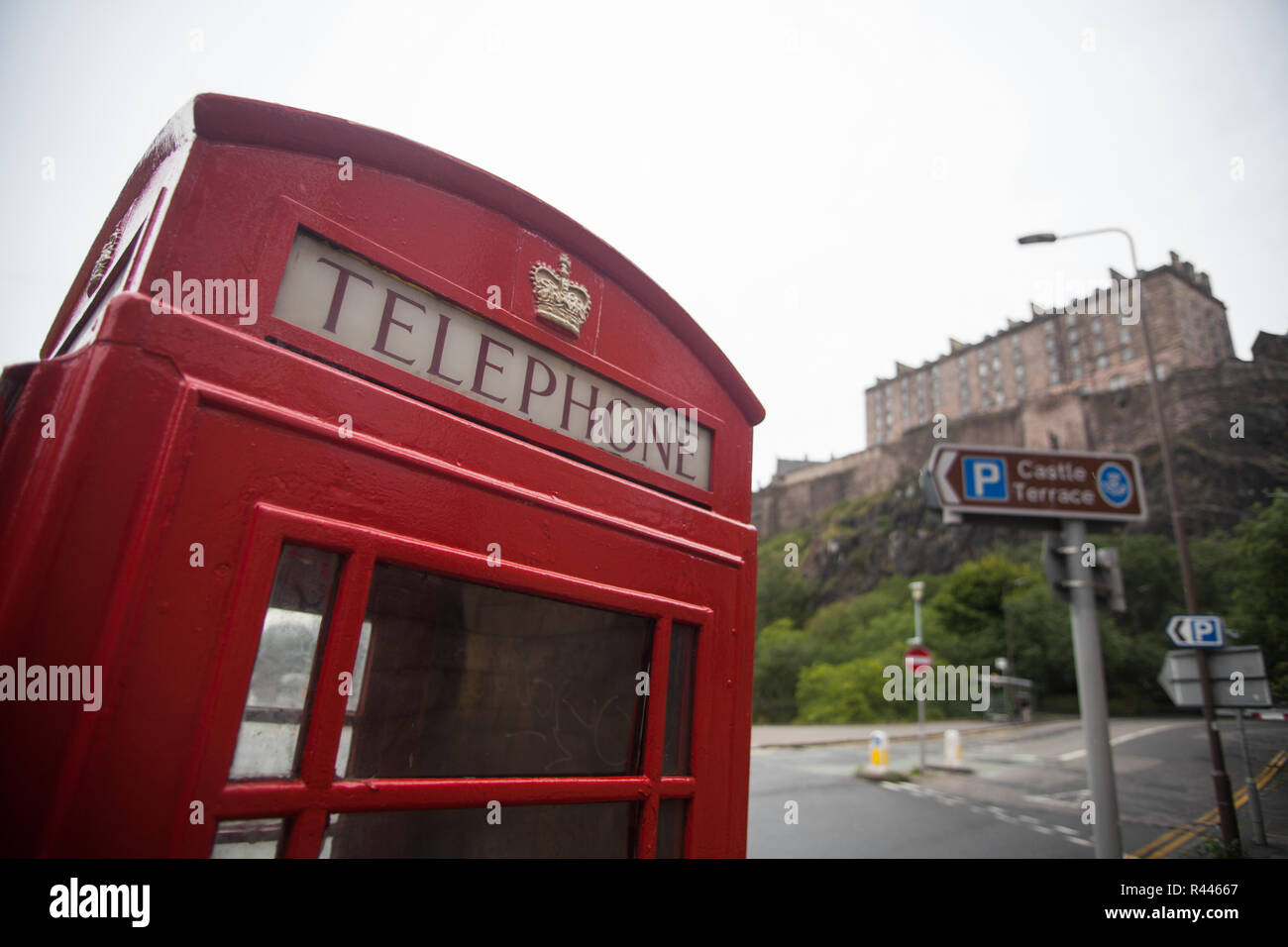 British phone booth Stock Photo - Alamy