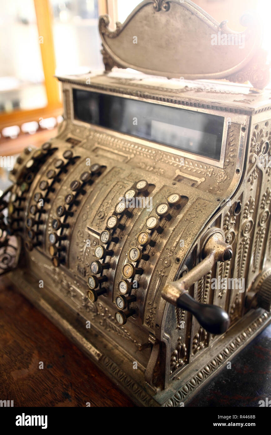 Vintage cash register hi-res stock photography and images - Alamy