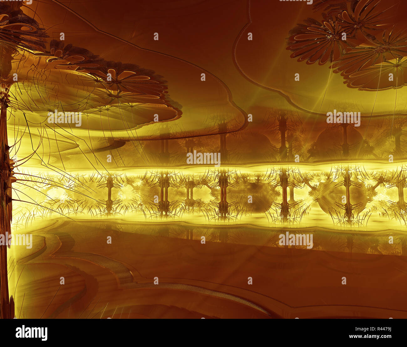 fractals computer graphics Stock Photo - Alamy