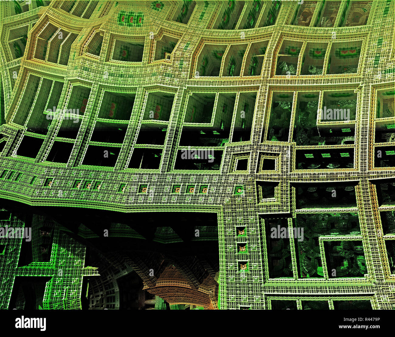 fractals computer graphics Stock Photo - Alamy