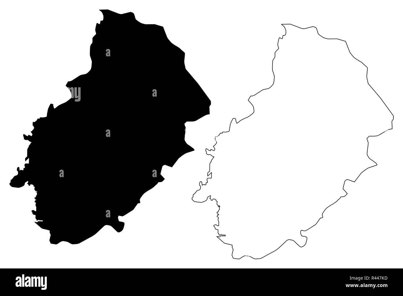 Map of kirikkale hi-res stock photography and images - Alamy
