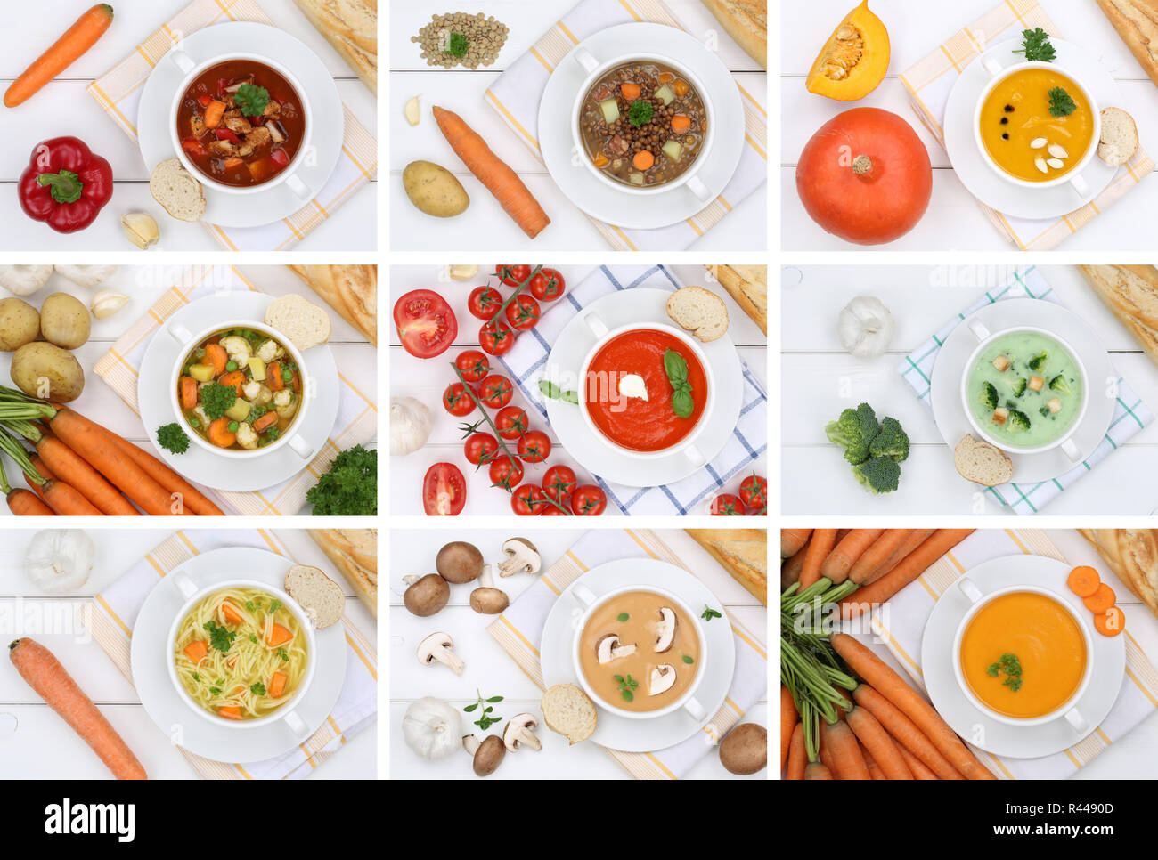 collage soup soups tomato soup vegetable vegetable soup in soup cup ...