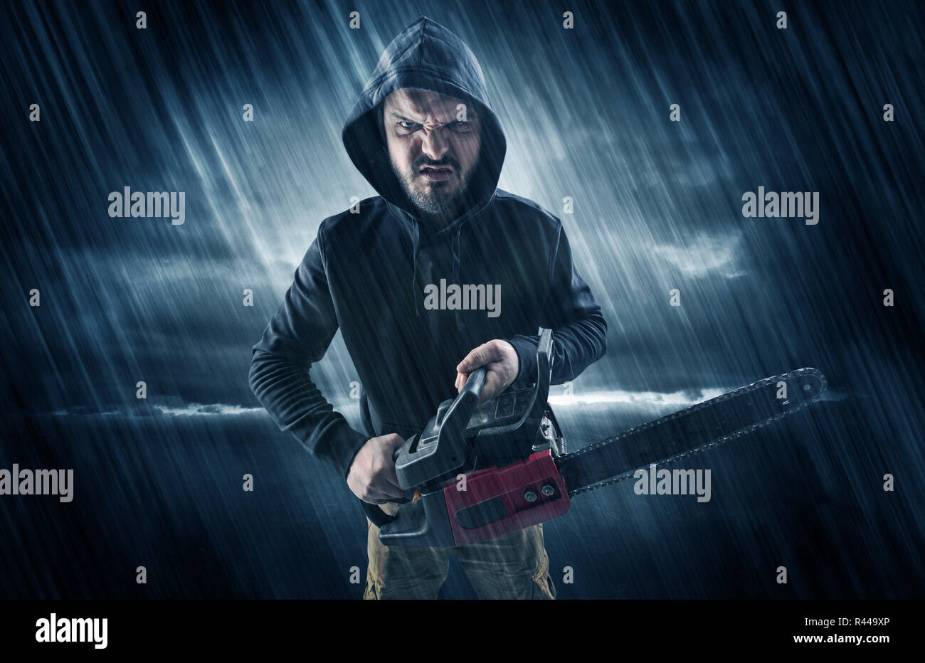 Thief in rain hi-res stock photography and images - Alamy