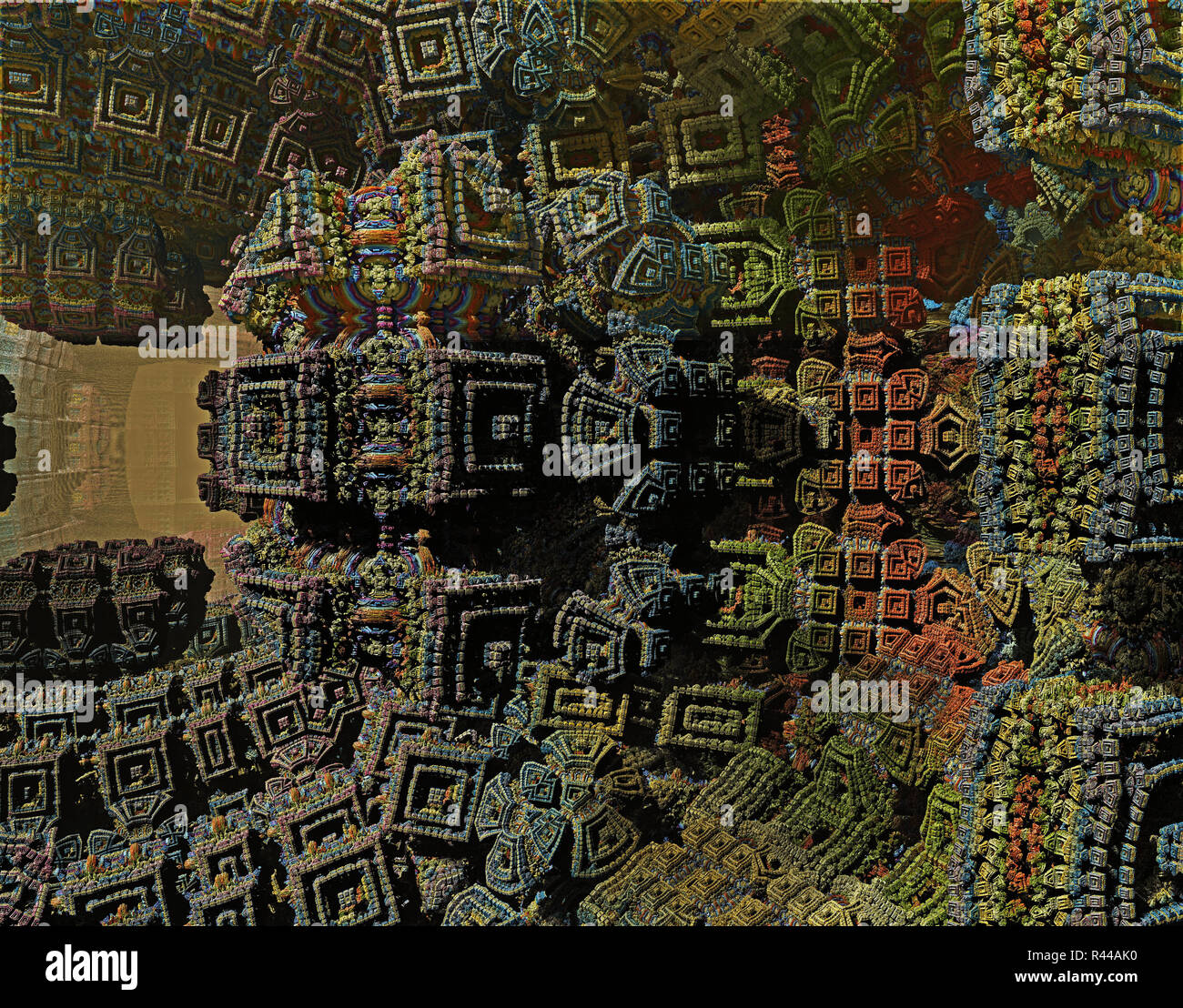 fractals computer graphics Stock Photo - Alamy