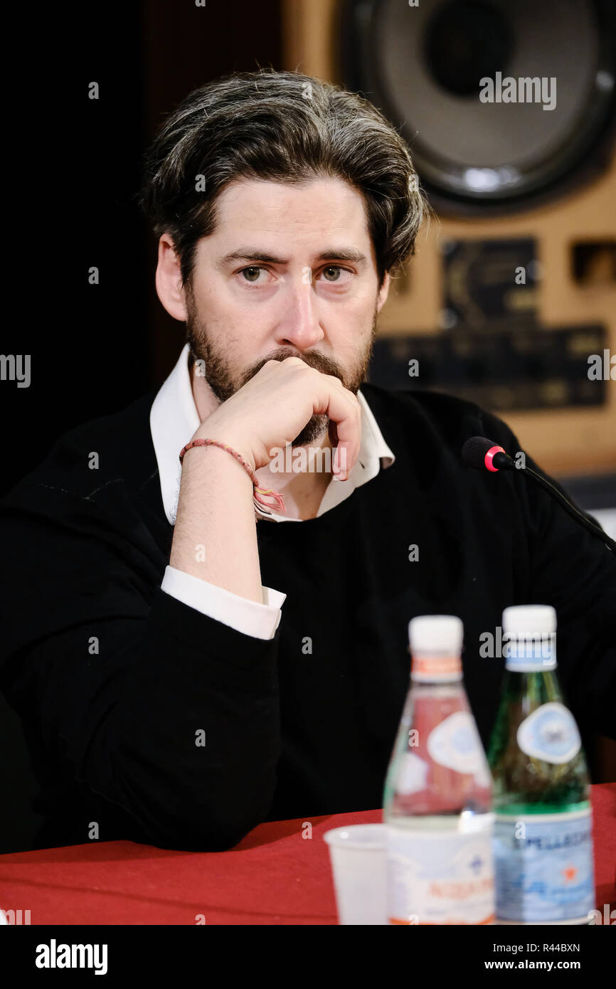 Torino, Italy. 24th Nov, 2018. The Canadian director Jason Reitman ...
