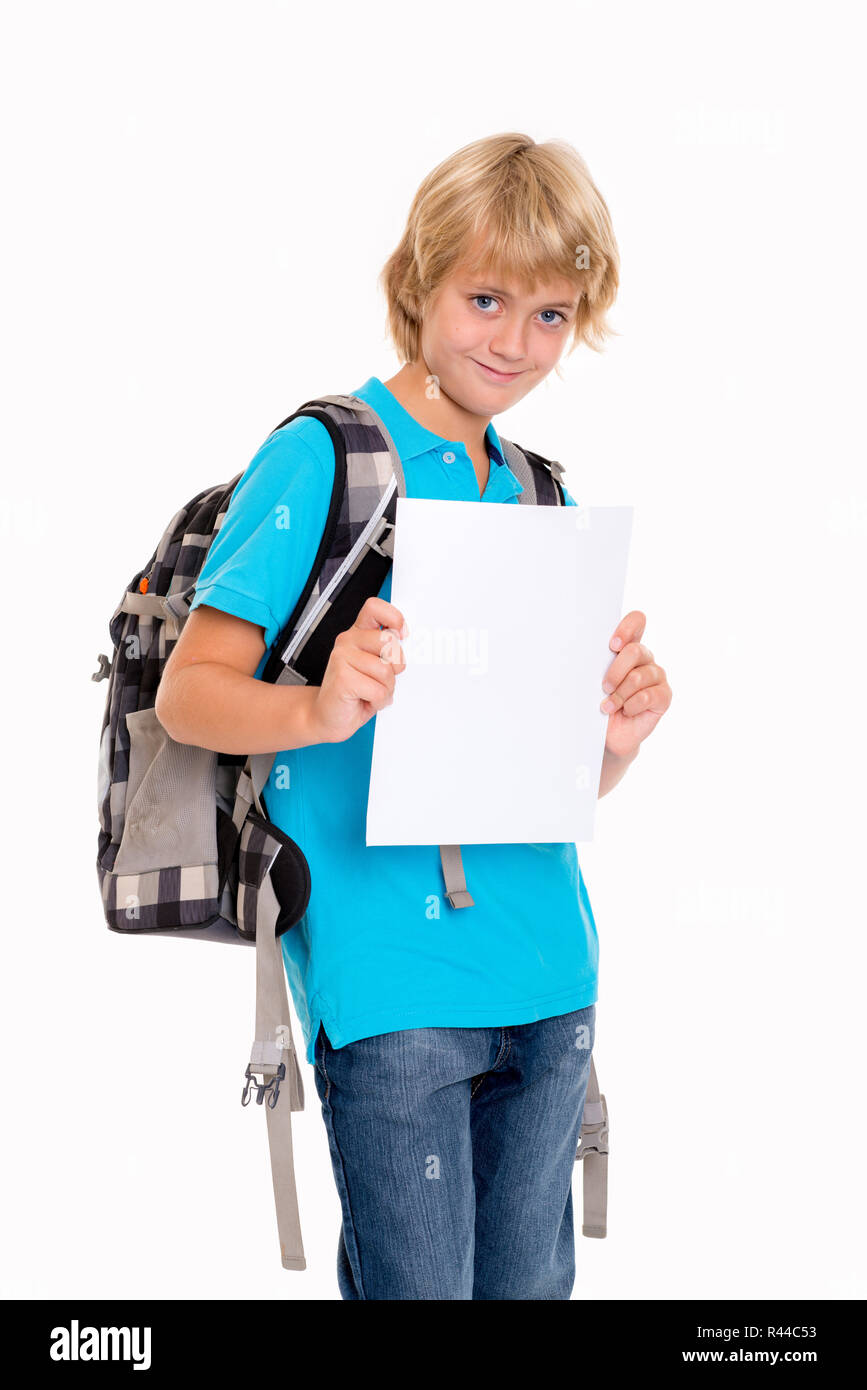 Boy report card hi-res stock photography and images - Alamy