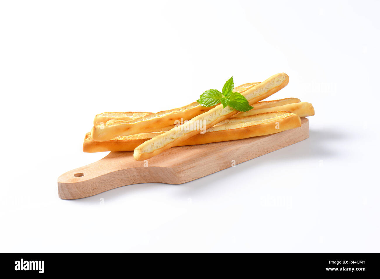 Italian Grissini breadsticks Stock Photo - Alamy