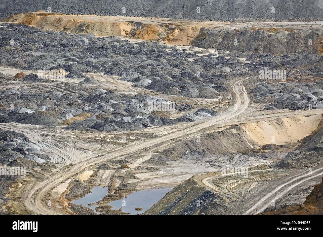Coal Mine Area Stock Photo - Alamy