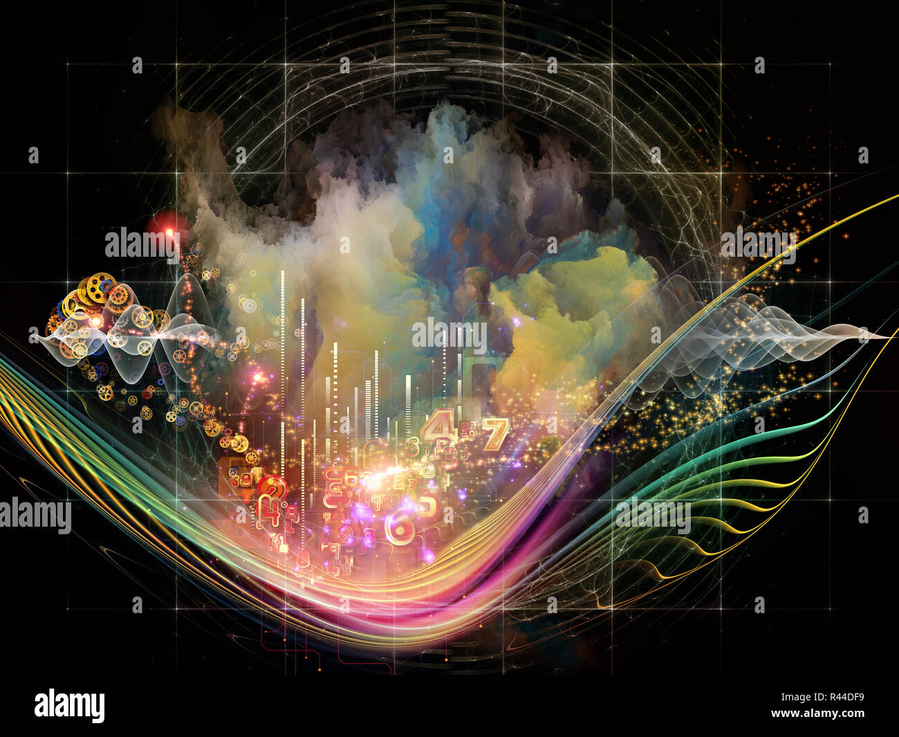 Interface metaphor background hi-res stock photography and images - Alamy