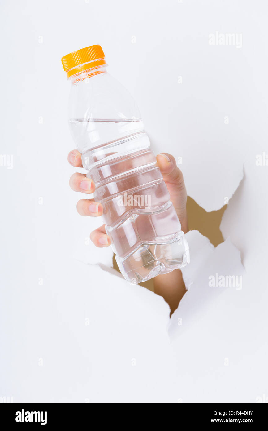 Hand punch through water hi-res stock photography and images - Alamy