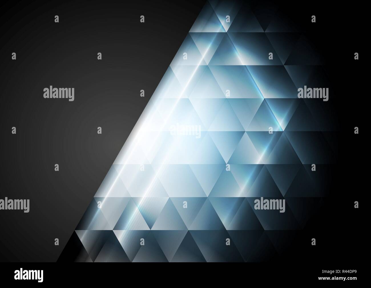 Blue shiny tech background Stock Photo - Alamy