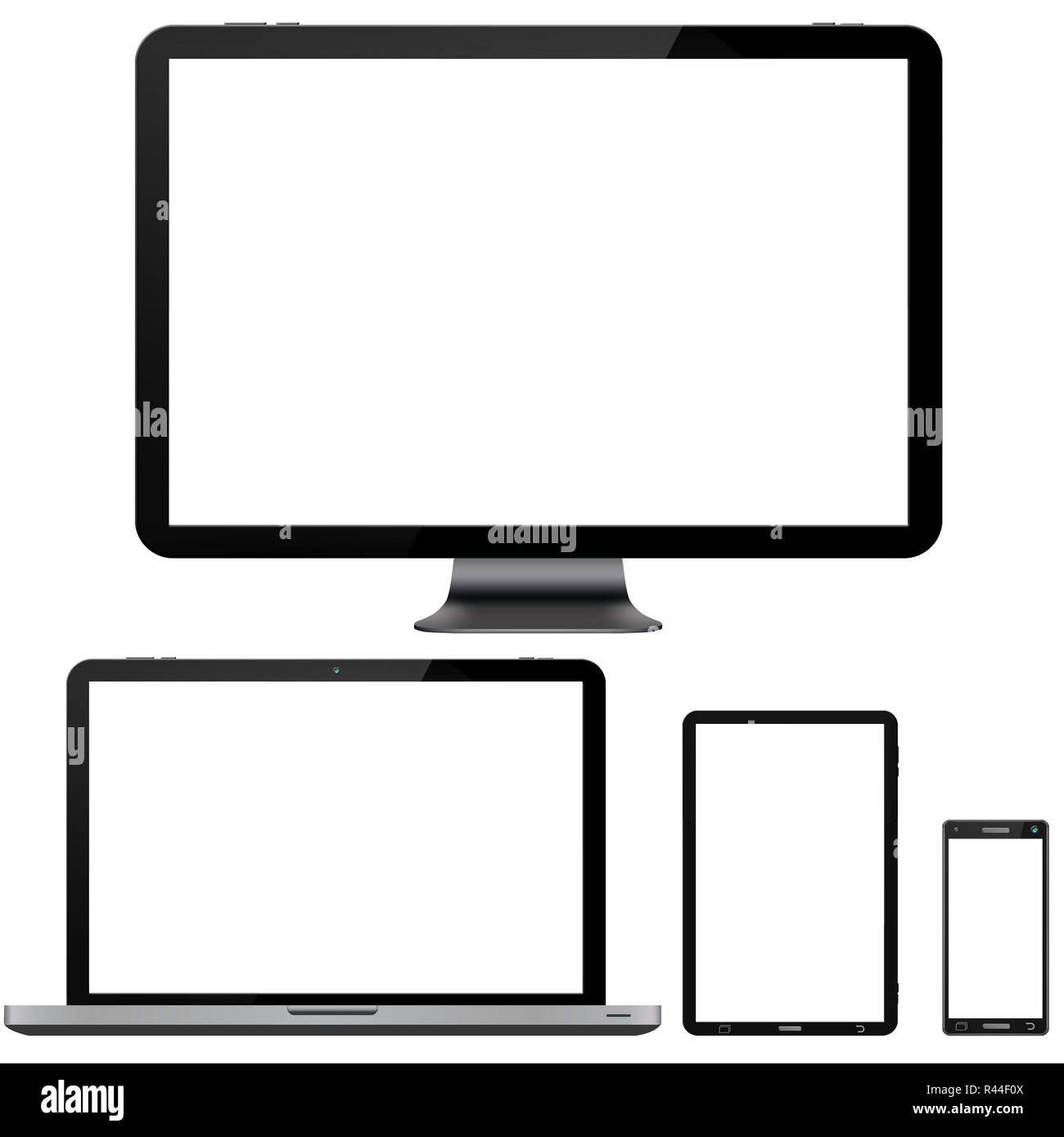 Modern digital tech device collection Stock Photo - Alamy