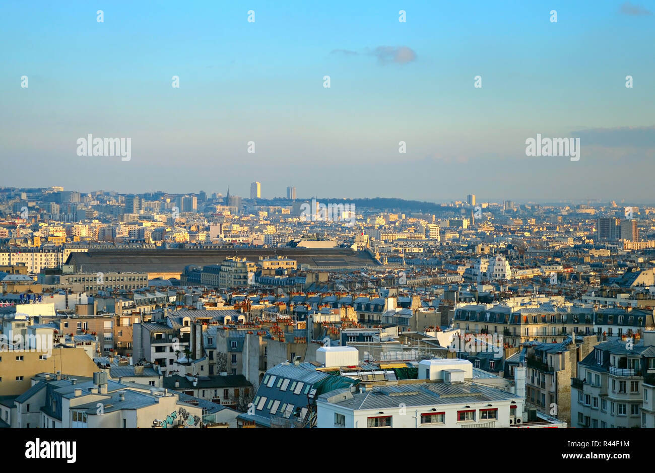Paris overview, France Stock Photo - Alamy