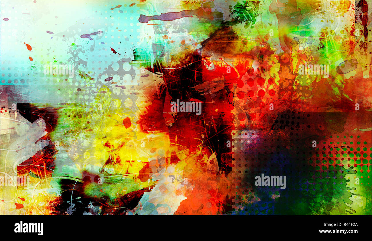 painting,graphic textures decorative Stock Photo - Alamy