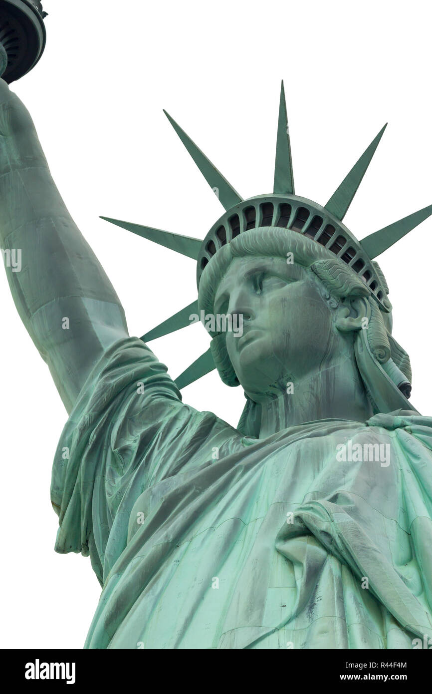 Lady Liberty isolated Stock Photo - Alamy
