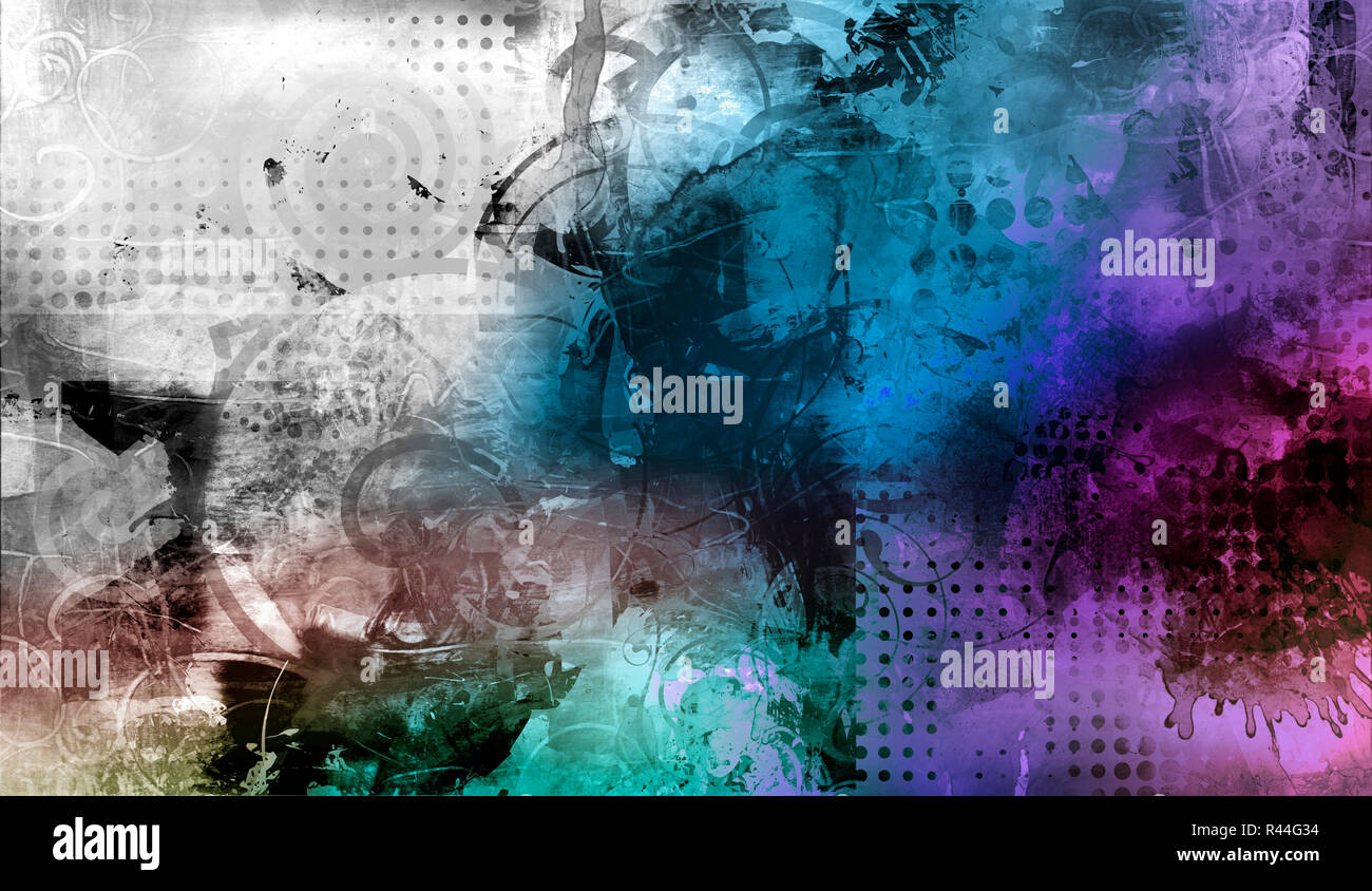 painting,graphic textures decorative Stock Photo - Alamy
