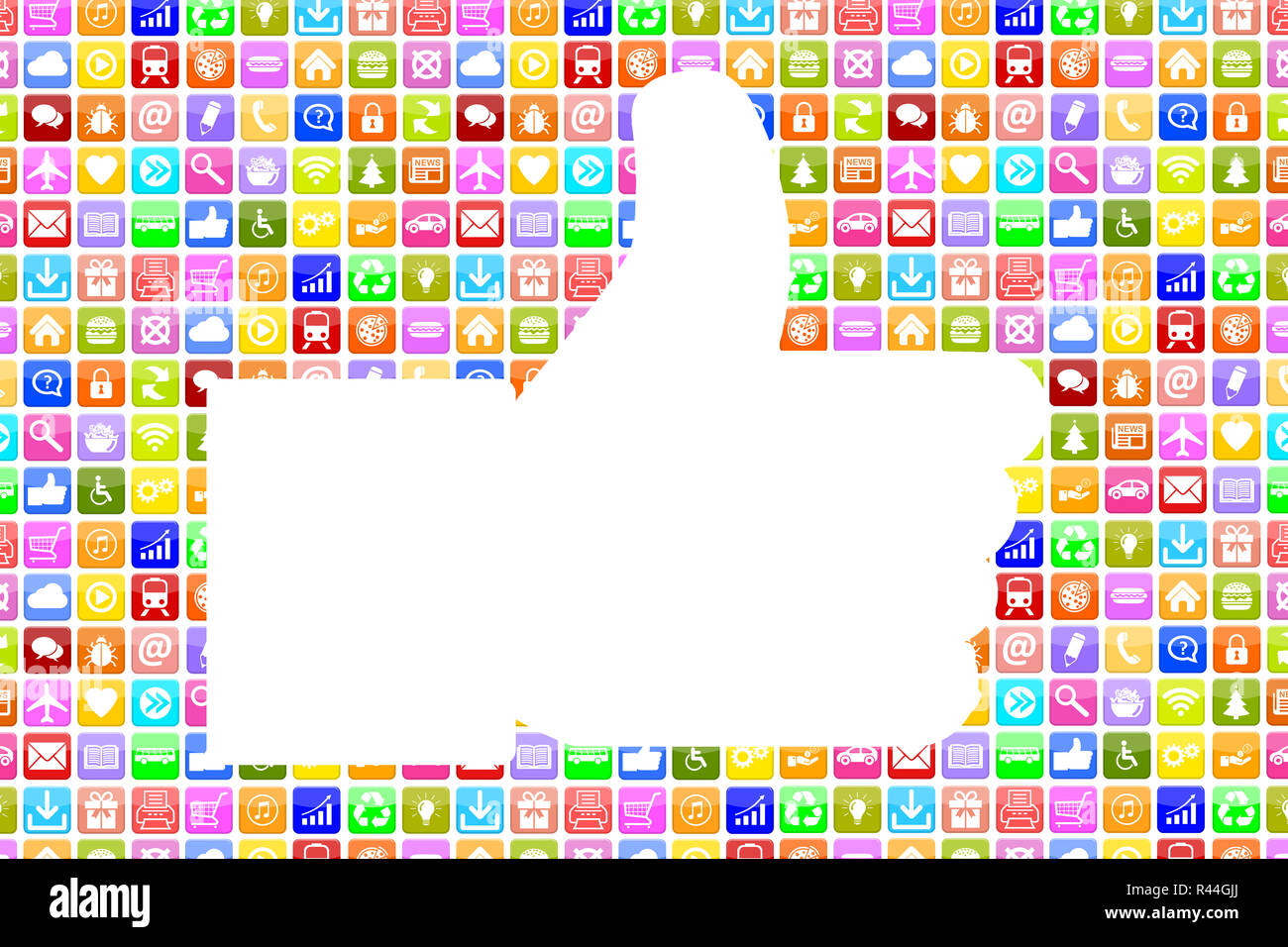 Daumen icon hi-res stock photography and images - Alamy