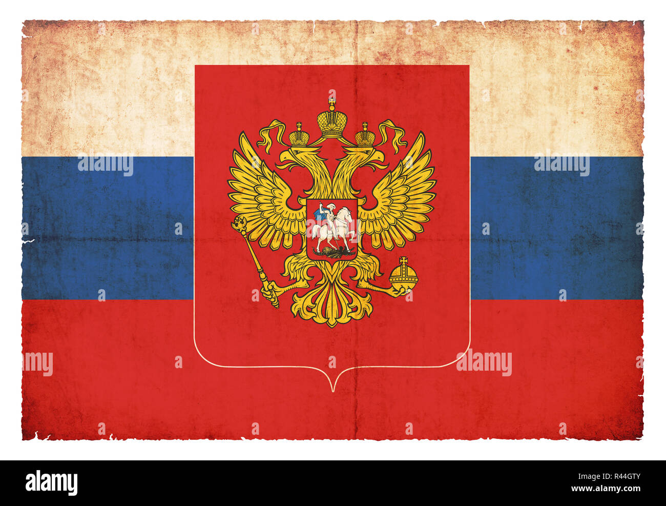 Old russia flag Cut Out Stock Images & Pictures - Alamy
