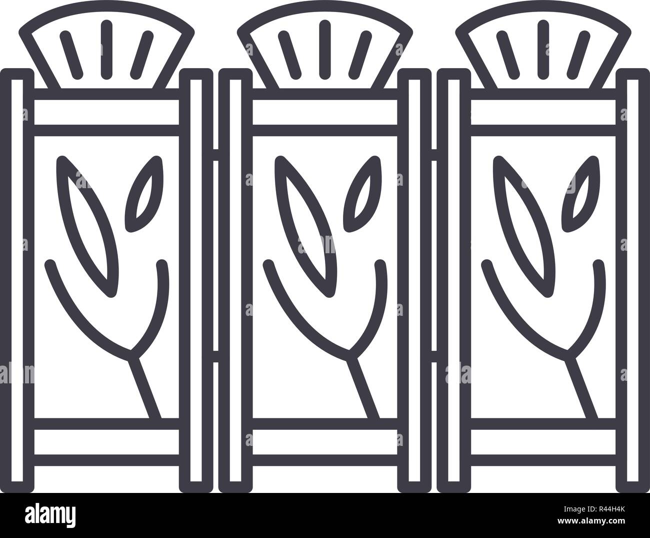 Old partitions Stock Vector Images - Alamy