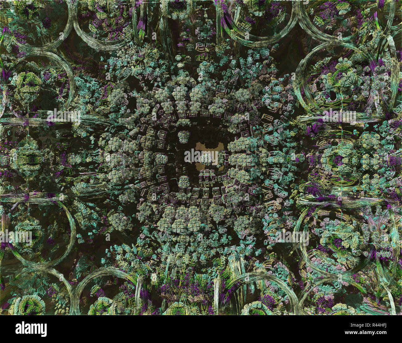 fractals computer graphics Stock Photo - Alamy