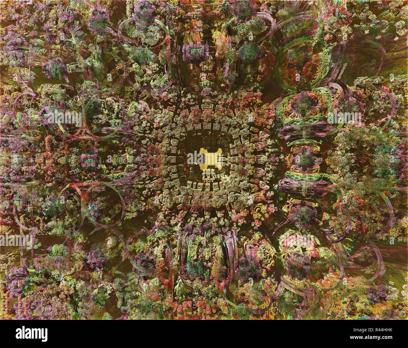 fractals computer graphics Stock Photo - Alamy