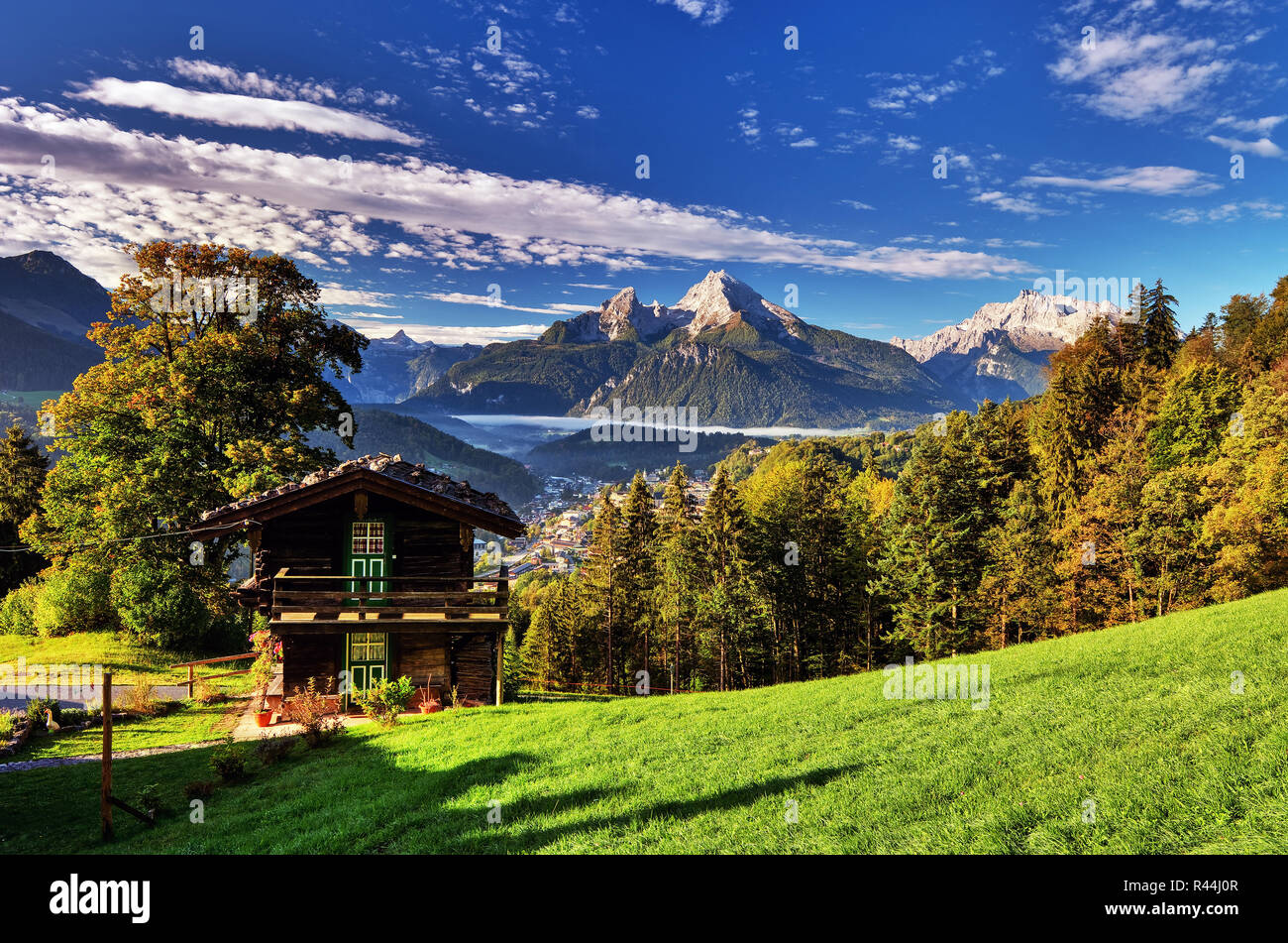 Watzmann mountain lodge hi-res stock photography and images - Alamy