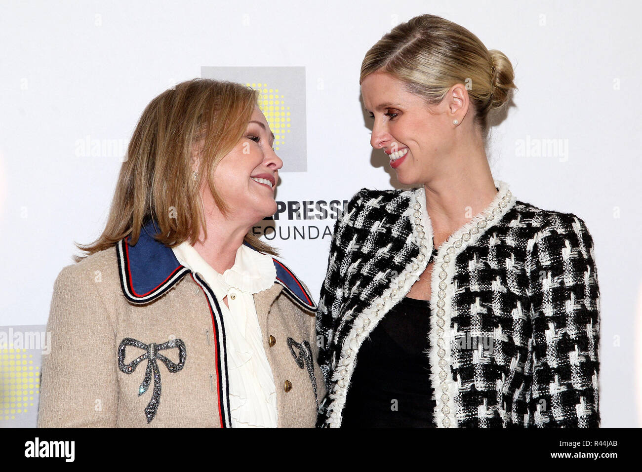 NEW YORK, NY - NOVEMBER 08: Kathy Hilton and Nicky Hilton Rothschild in ...