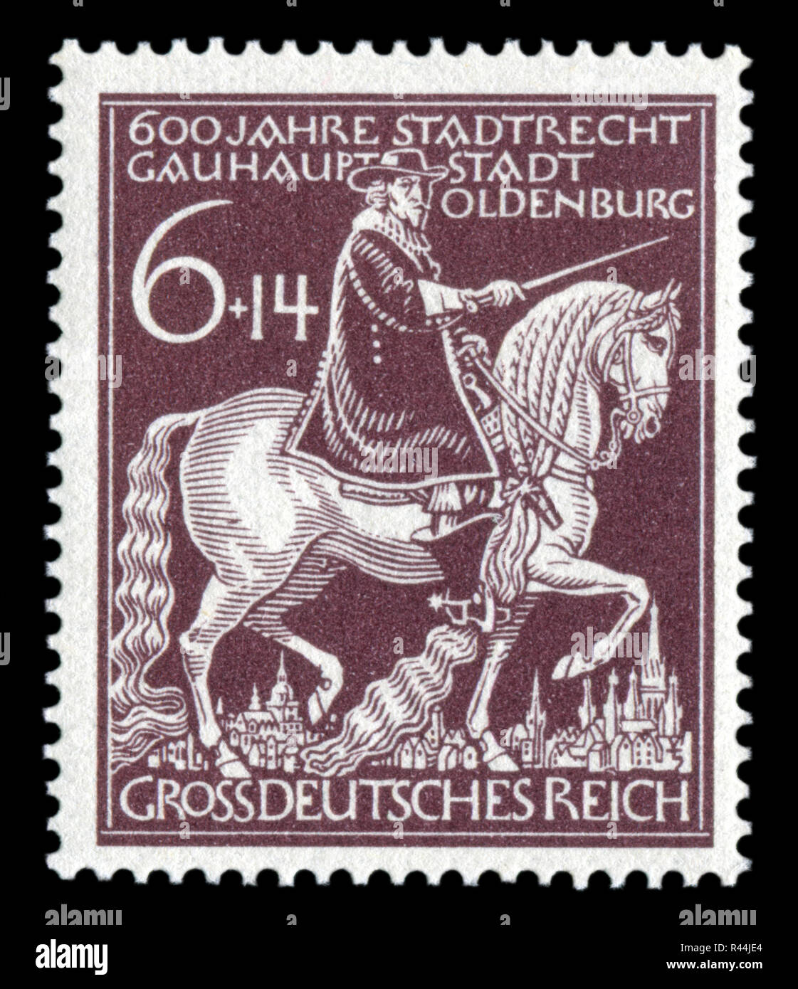 German historical stamp: Anniversary of the 600th anniversary of the ...