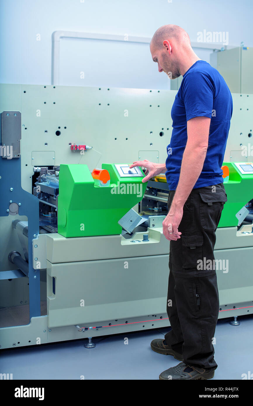 Printing plate cylinder hi-res stock photography and images - Alamy