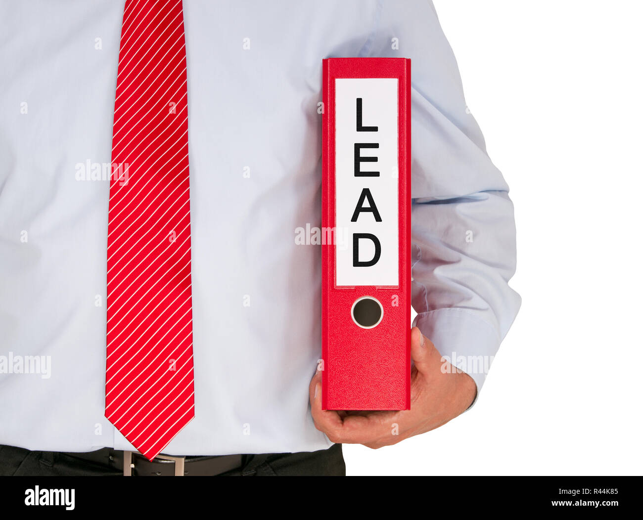 Leadership - Lead Binder Stock Photo - Alamy