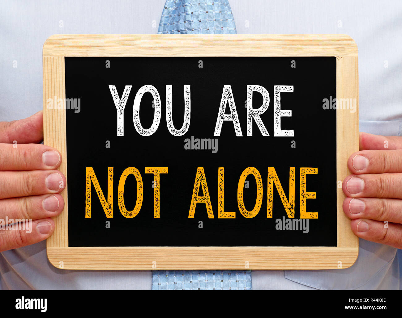 You are not alone Stock Photo - Alamy
