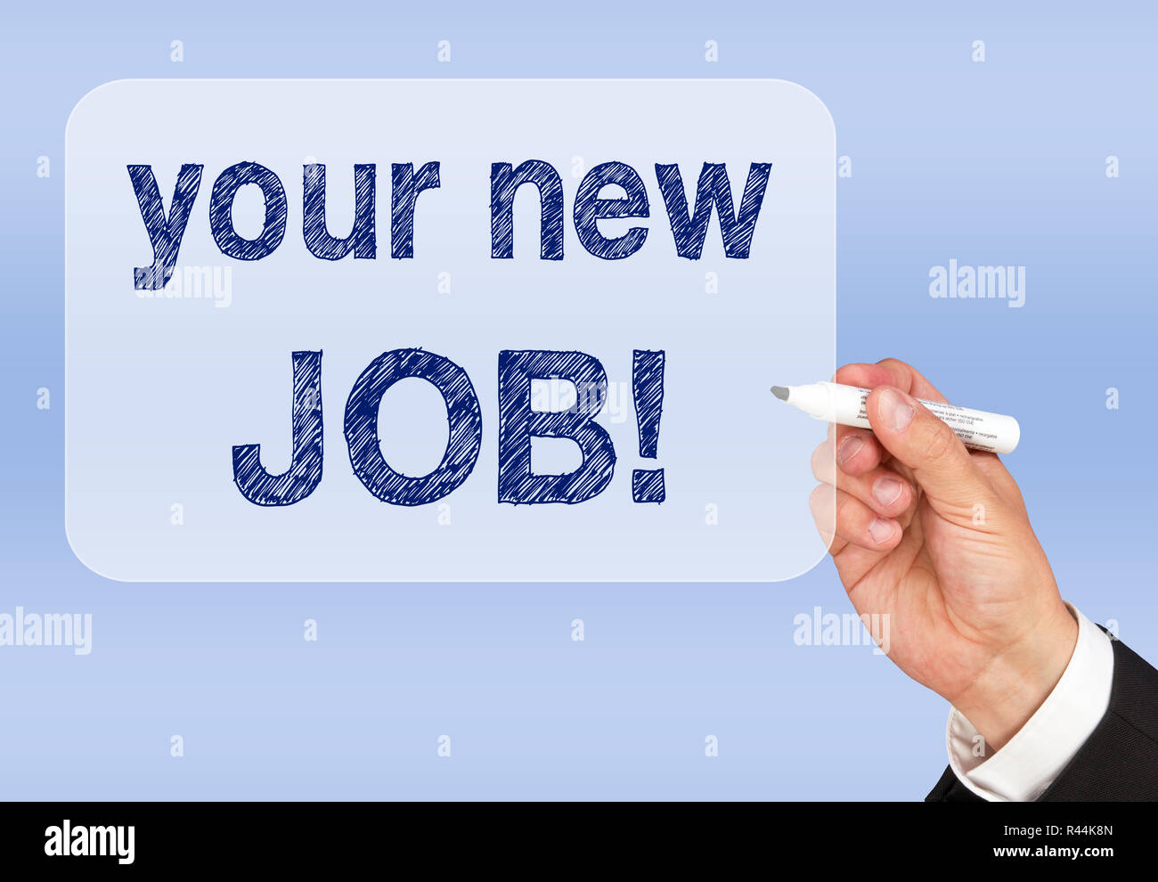 Your new Job Stock Photo - Alamy