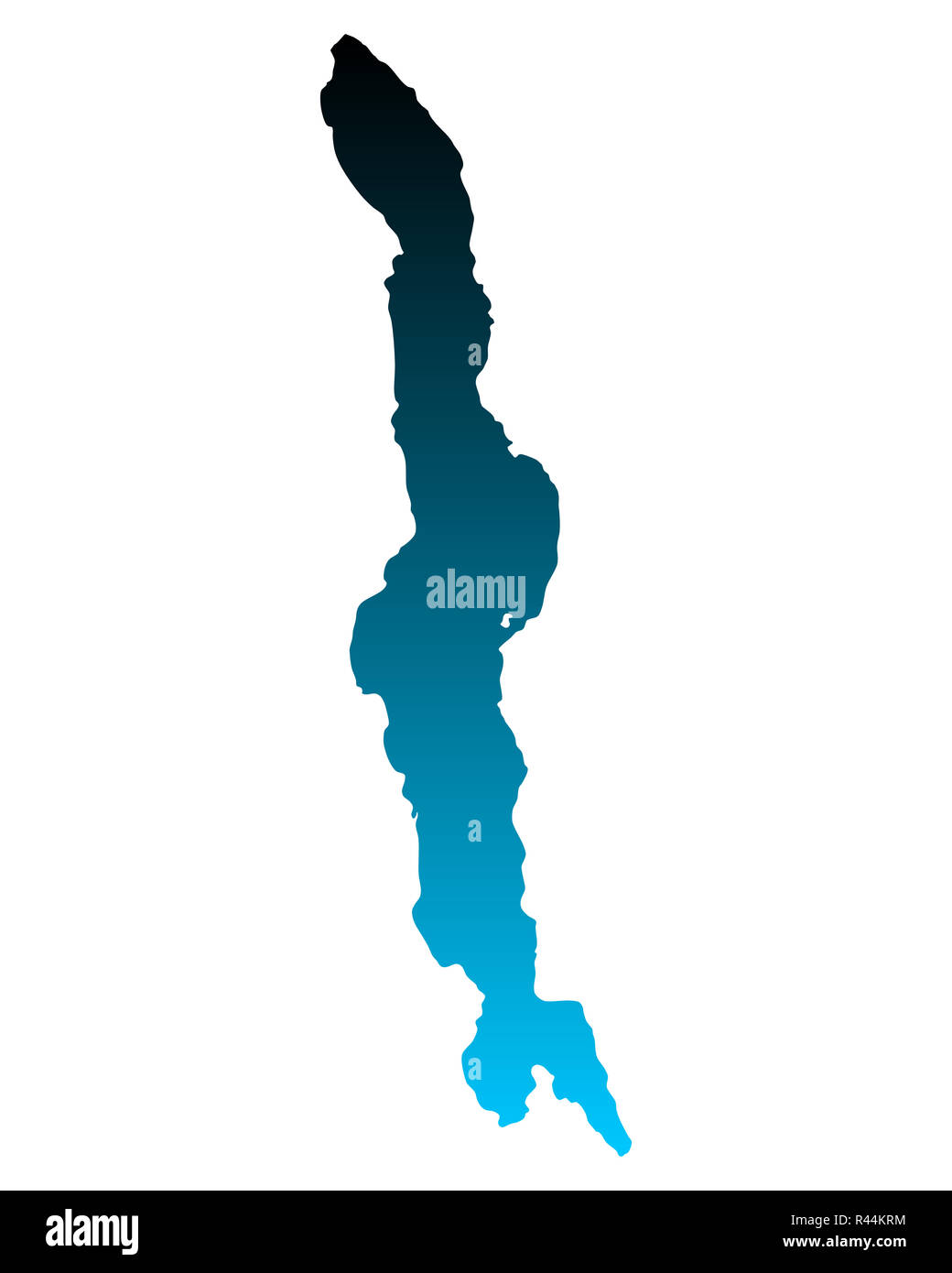 map of lake malawi Stock Photo - Alamy