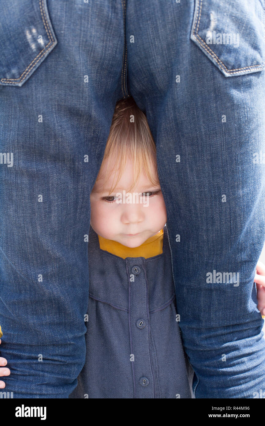 Baby between legs mom hi-res stock photography and images - Alamy