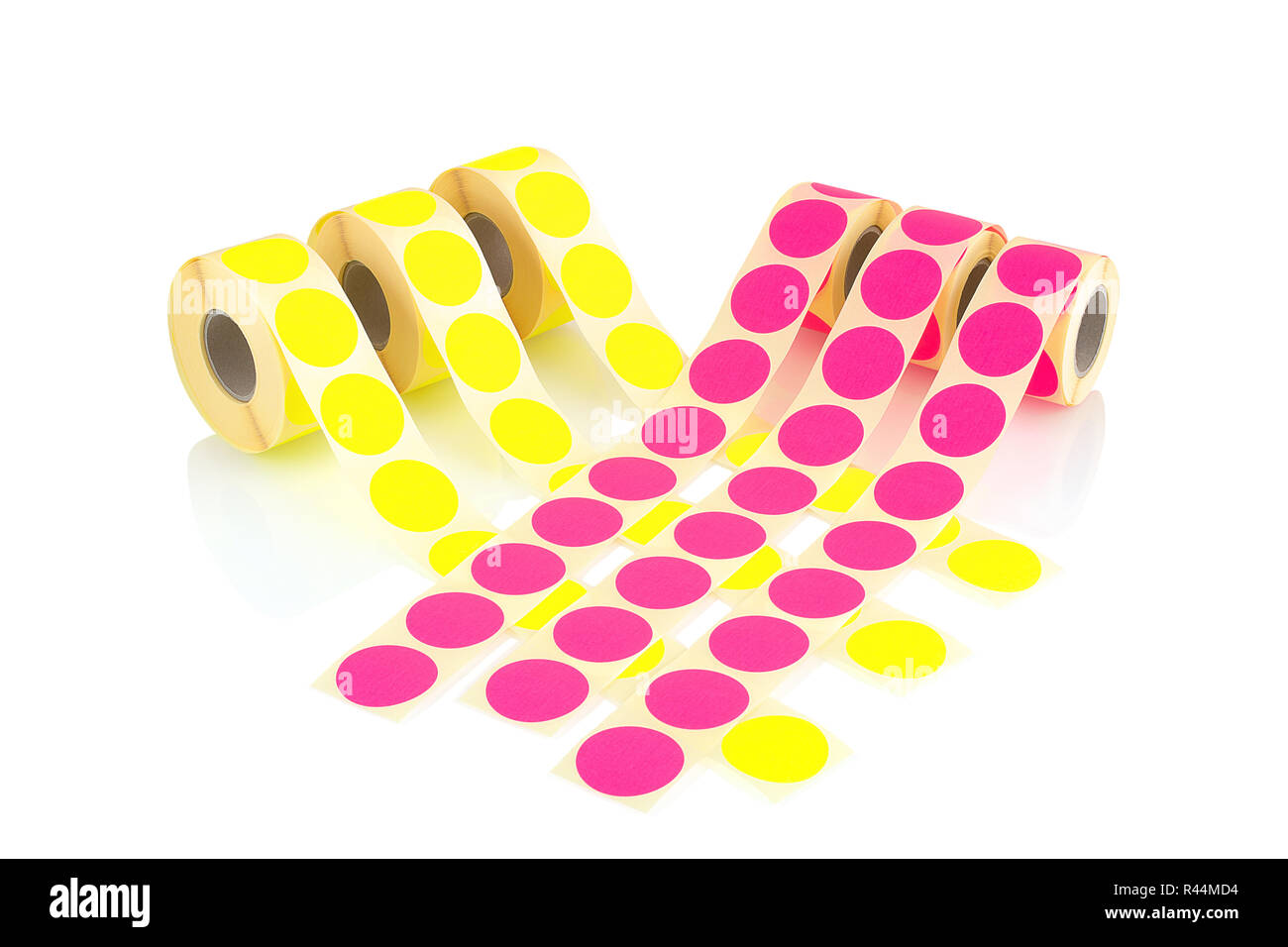Label roll abstract Cut Out Stock Images & Pictures - Alamy