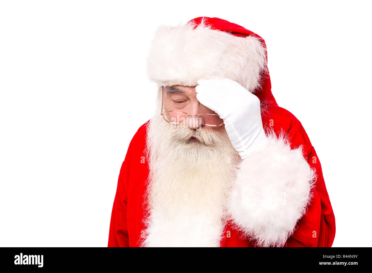 Sad elderly christmas Cut Out Stock Images & Pictures - Alamy