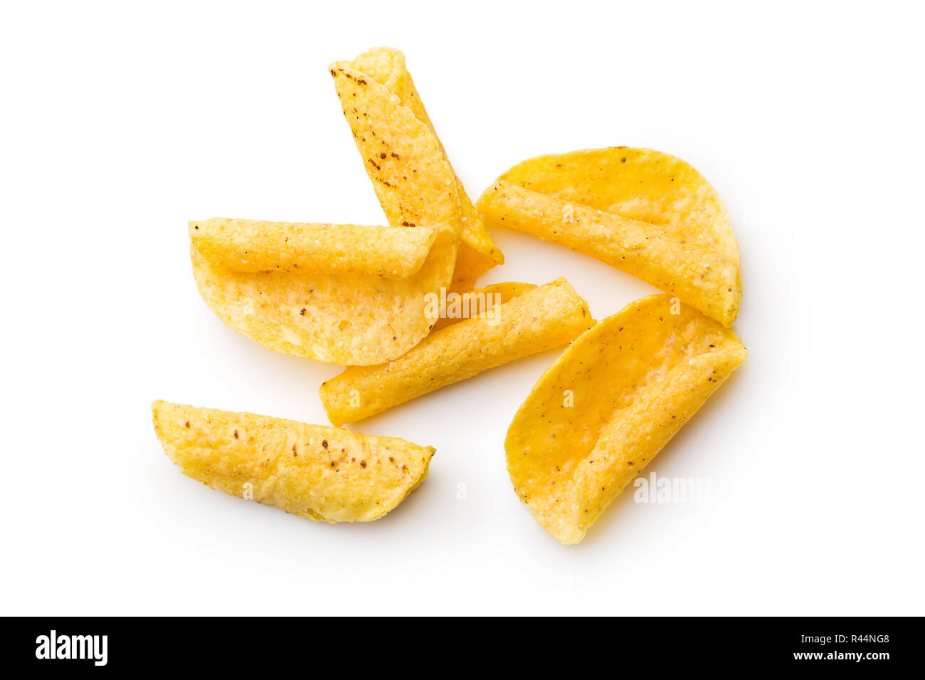 rolled nacho chips Stock Photo - Alamy