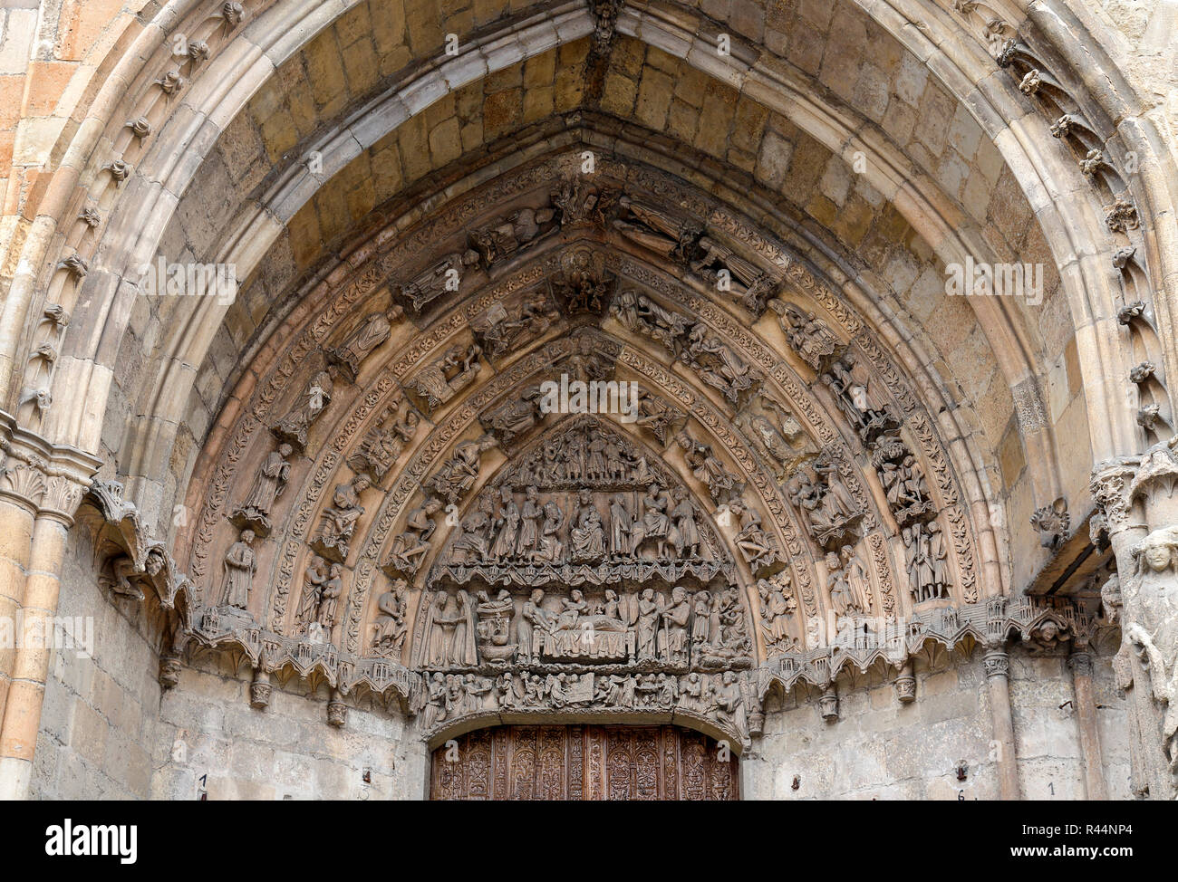 facade of Santa Maria Cathedral Stock Photo - Alamy