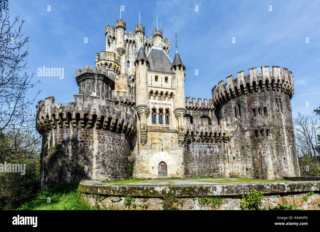 Castle Butron, Basque country Stock Photo - Alamy