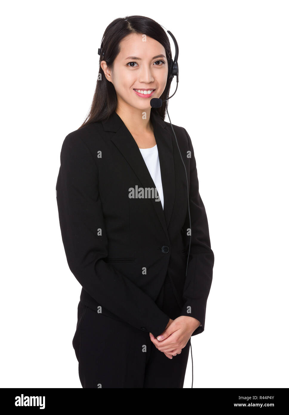 Customer services officer Stock Photo - Alamy