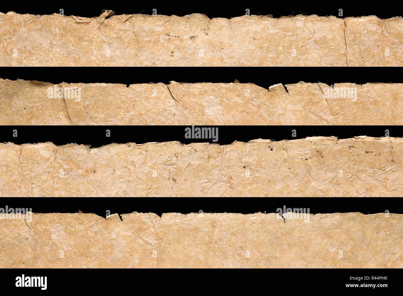 Collection of textured paper background edges for scrapbooking Stock ...