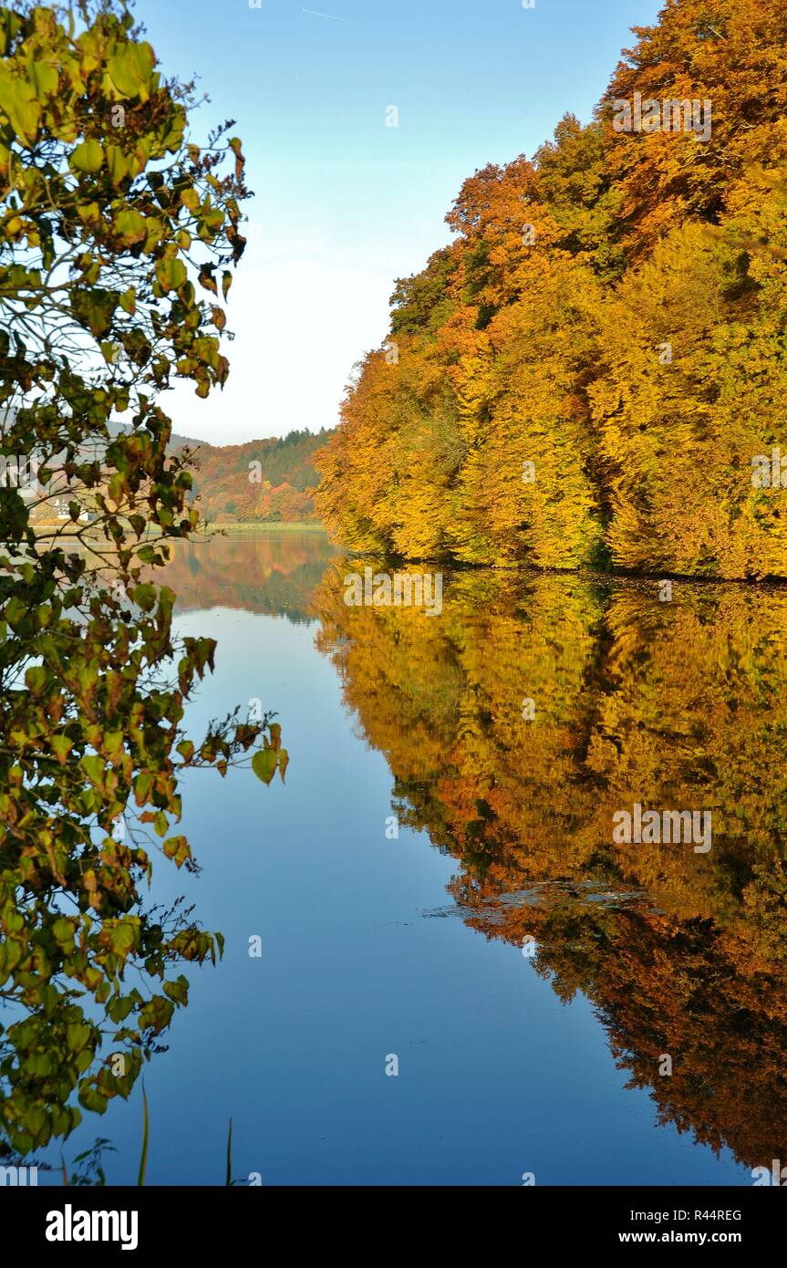 autumn on the water Stock Photo - Alamy