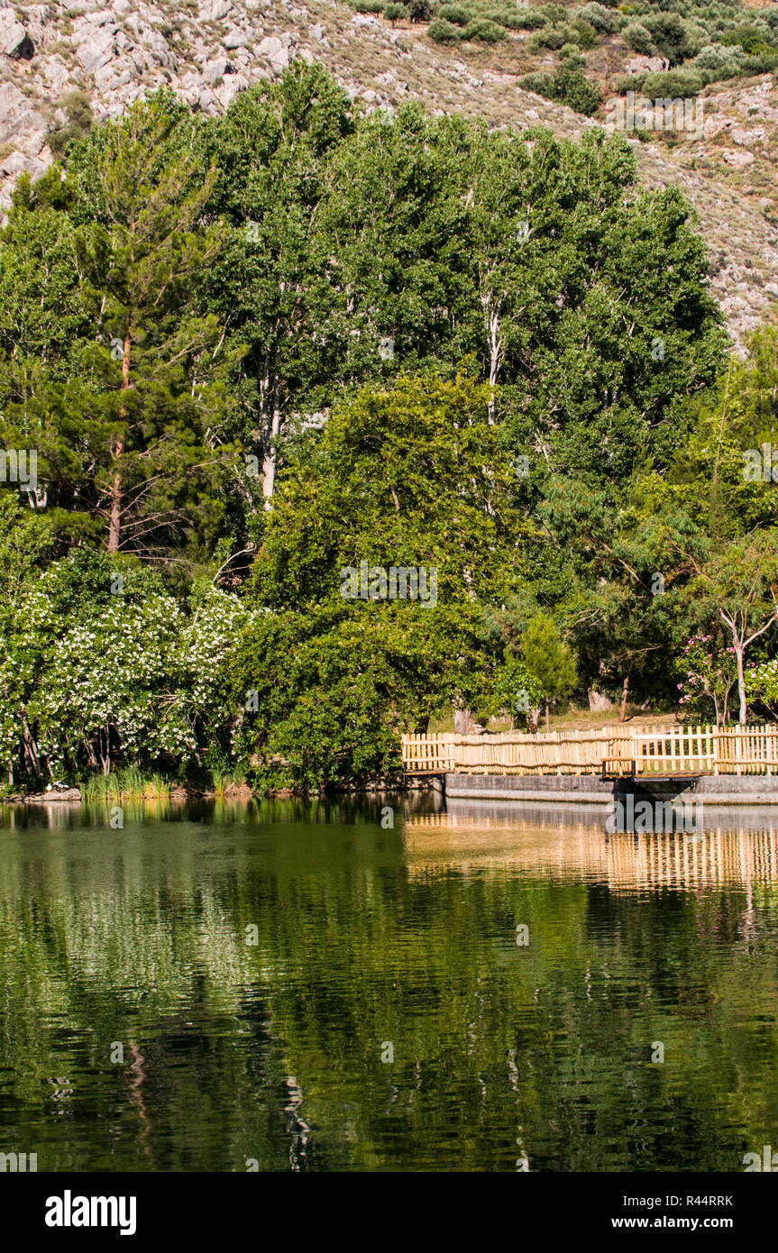 europe, greece, creta, heraklion, region, village, zaros, lake, votomou ...